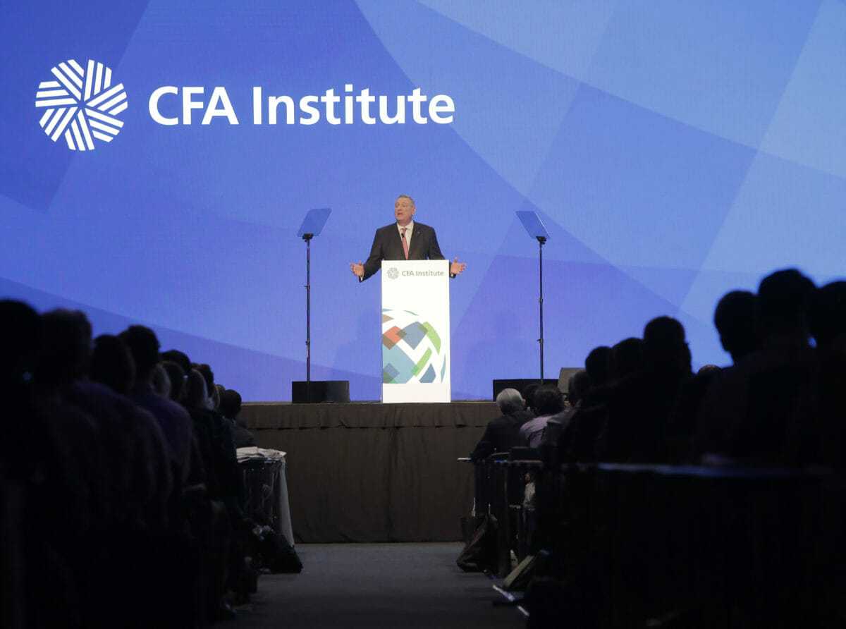 CFA Institute Conference - Photo Gallery - Top1000funds.com